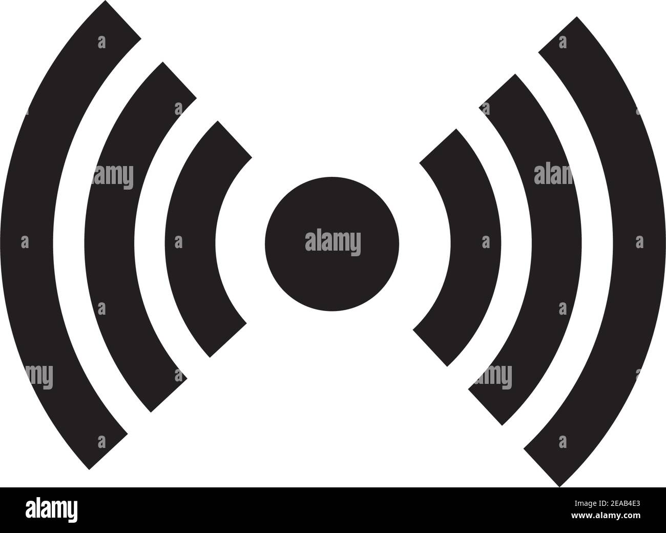 wi-fi icon. internet icon vector Stock Vector Image & Art - Alamy