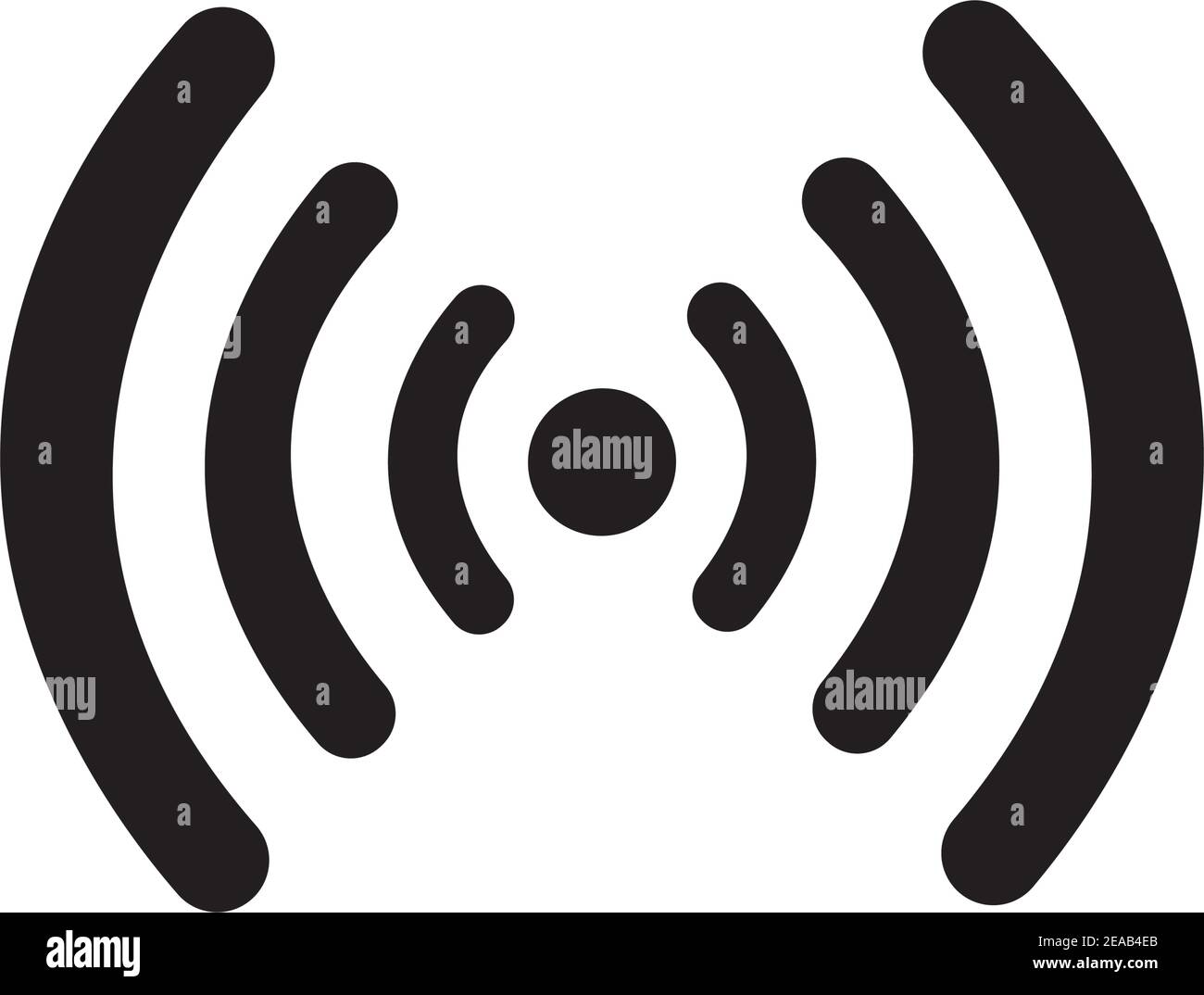 wi-fi icon. internet icon vector Stock Vector Image & Art - Alamy