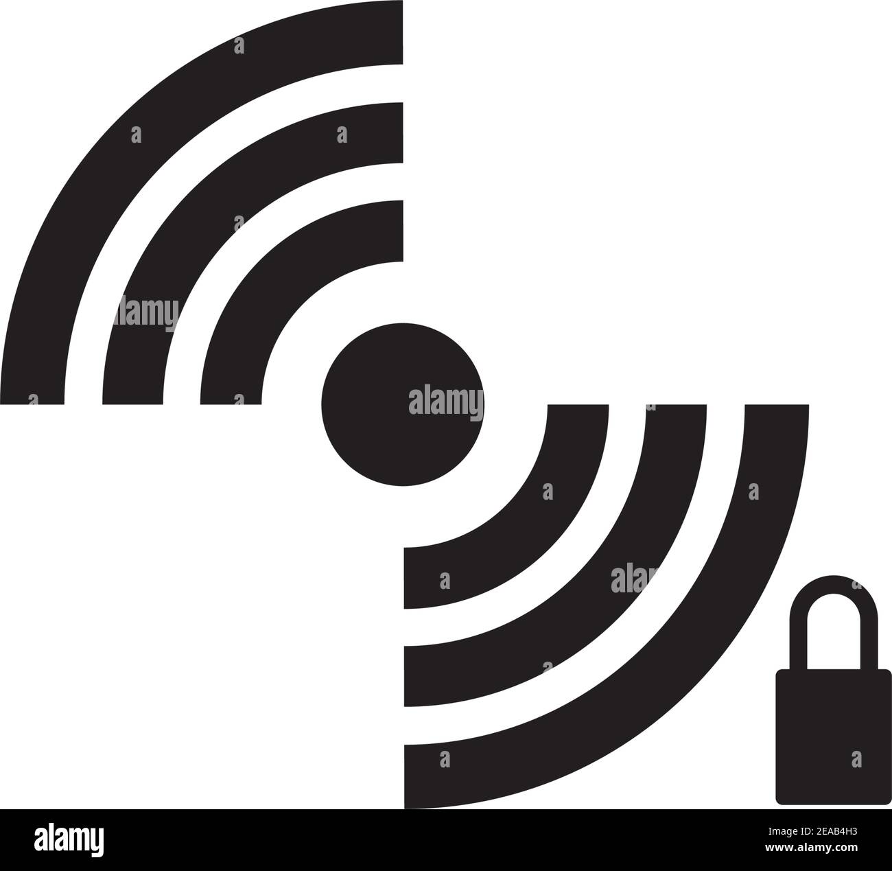 wi-fi icon. internet icon vector Stock Vector Image & Art - Alamy