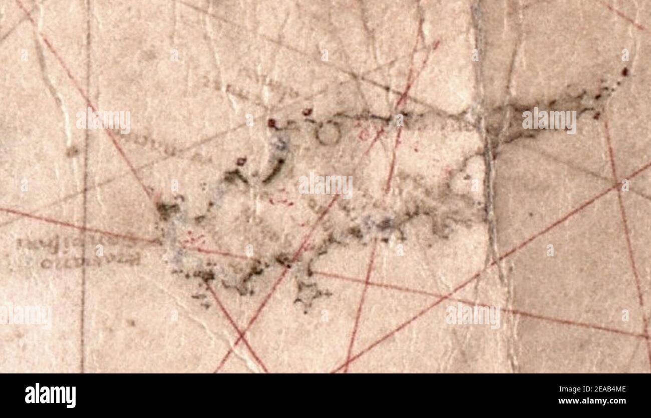 Nautical chart of the Mediterranean area, including Europe with British ...