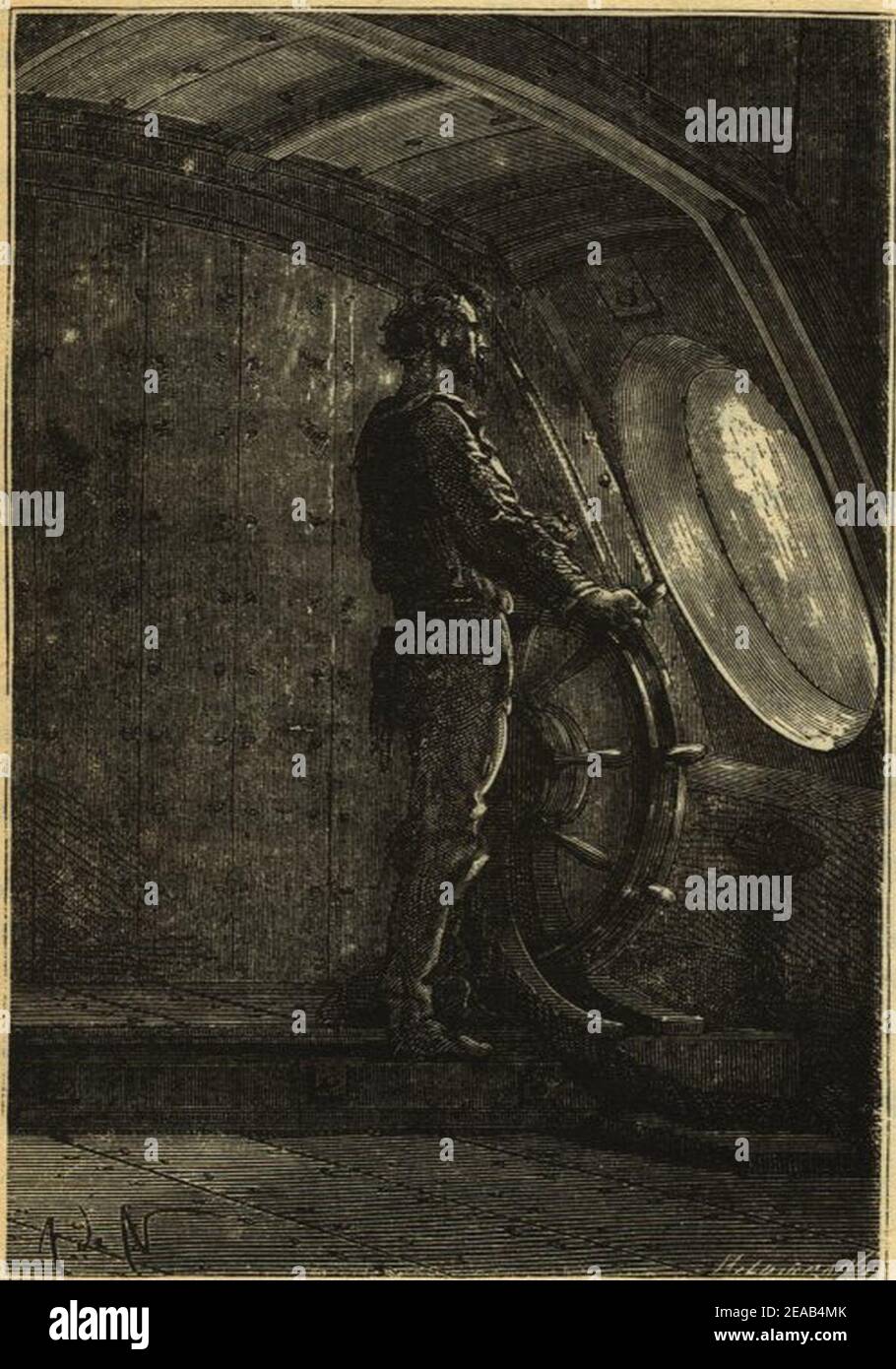 Nautilus Nemo bridge Stock Photo - Alamy