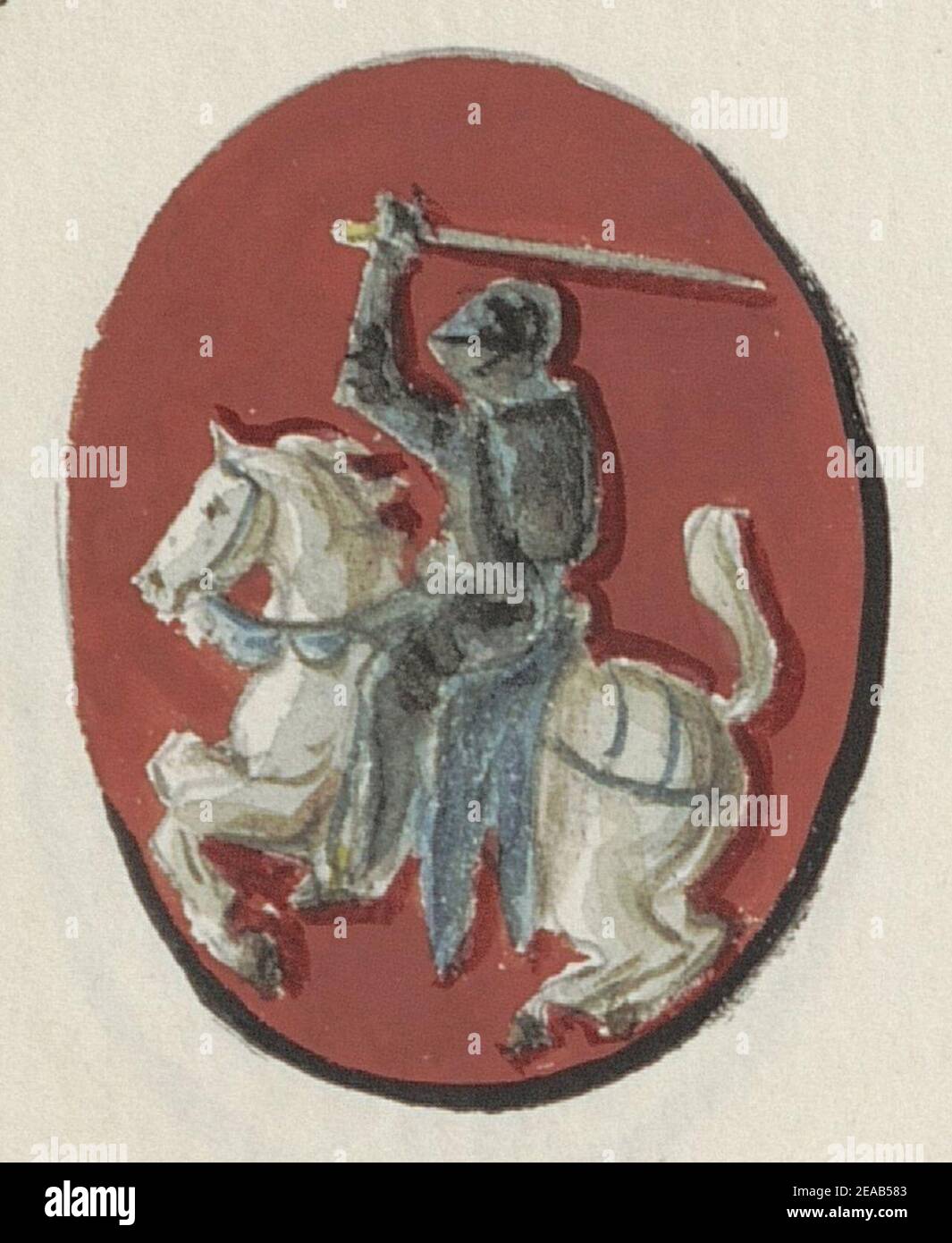 Navahradak, Pahonia. Наваградак, Пагоня (B. Starzyński, 1875-1900 Stock ...