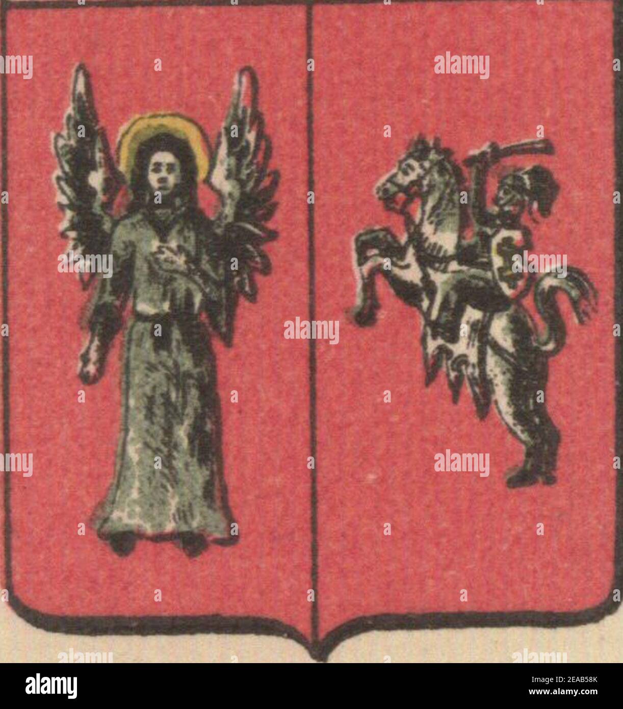 Navahradak, Pahonia. Наваградак, Пагоня (1930 Stock Photo - Alamy