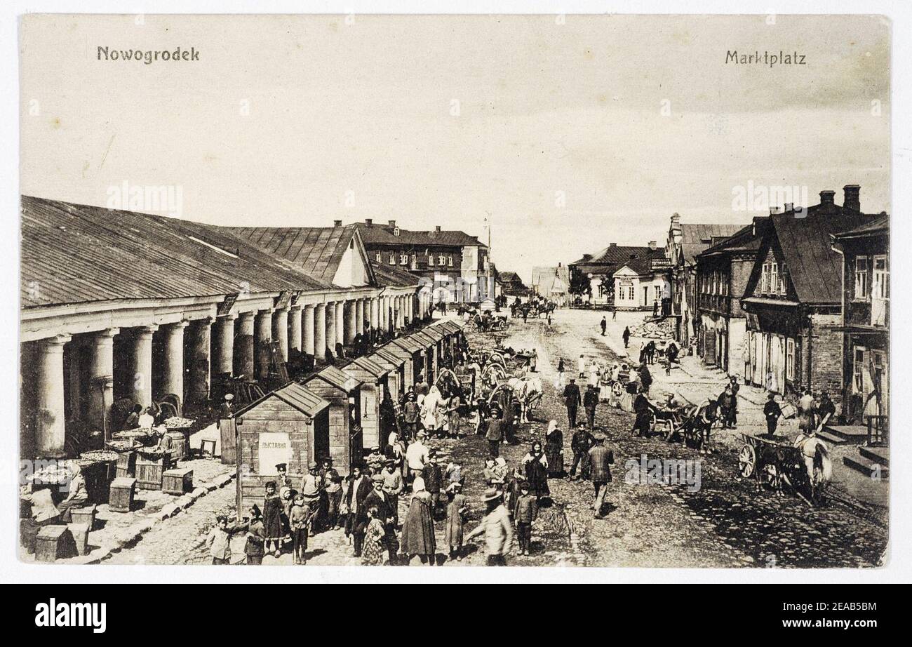 Navahradak, Rynak. Наваградак, Рынак (1916) (5 Stock Photo - Alamy