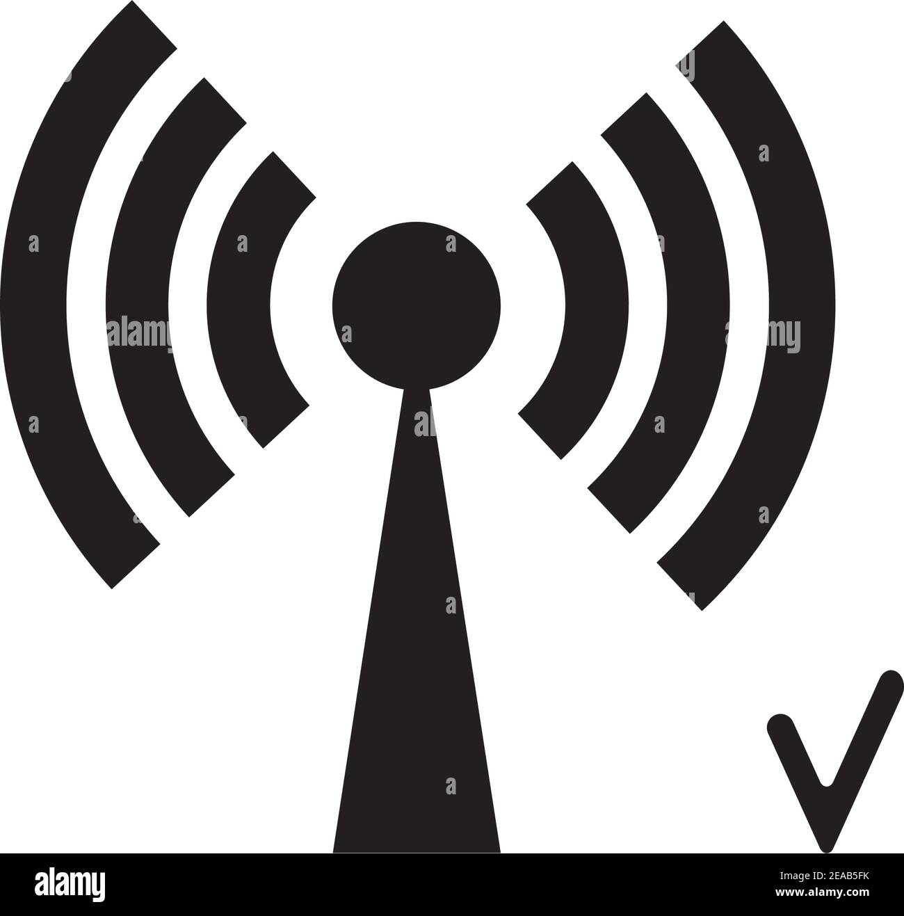wi-fi icon. internet icon vector Stock Vector Image & Art - Alamy