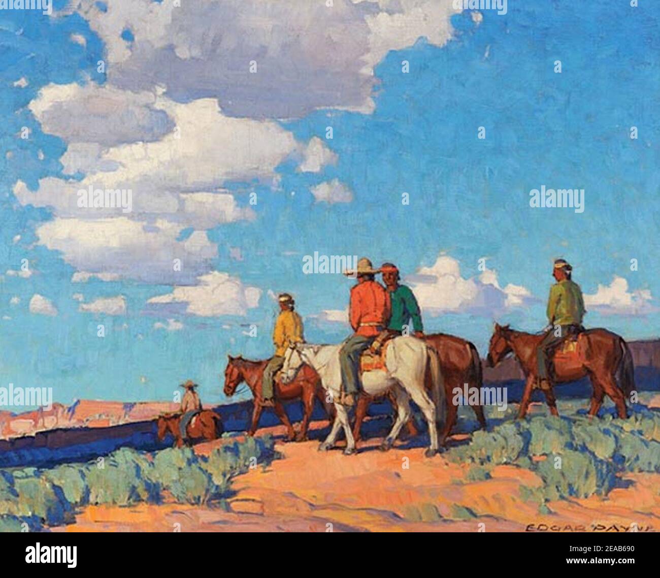 Navajo riders hi-res stock photography and images - Alamy