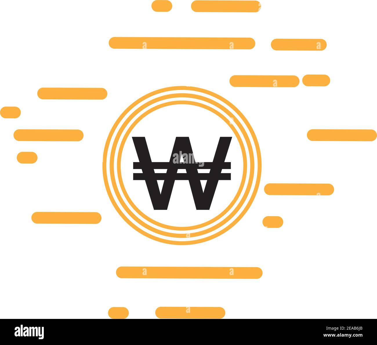 South korean won banknote Stock Vector Images - Alamy