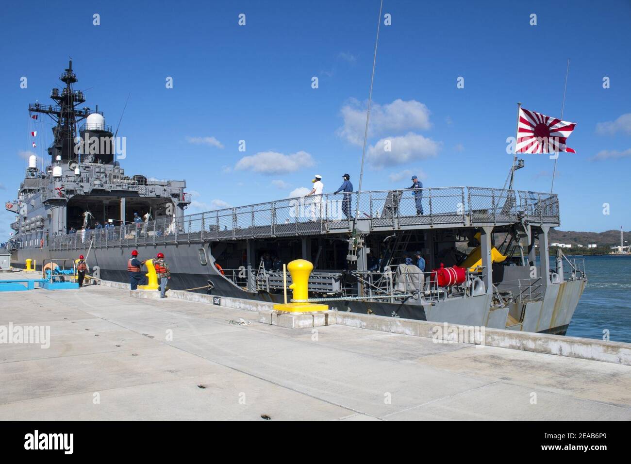 Naval Base Guam hosts US-Japanese ships for Multi-sail 2016 160304 ...