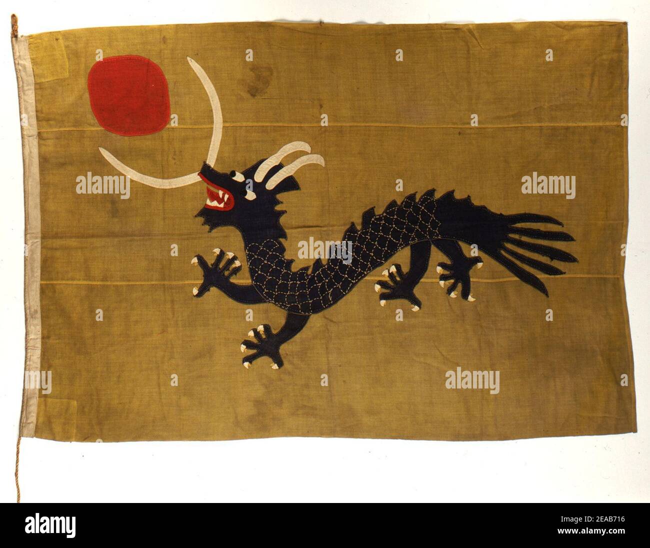 Naval ensign, Imperial China (1888-1911 Stock Photo - Alamy