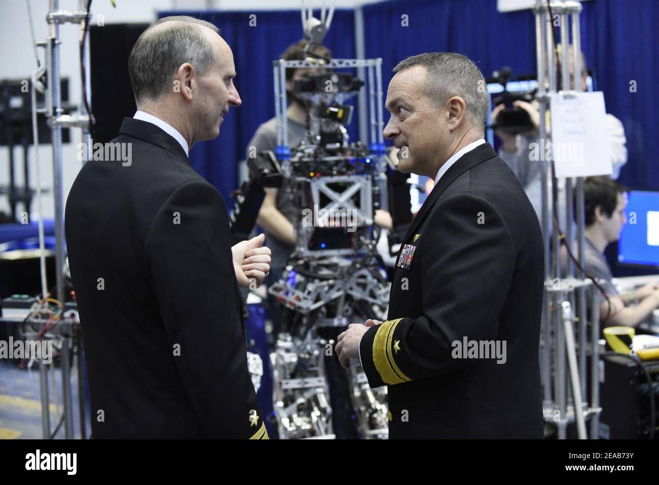 Naval Future Force Science and Technology EXPO 150204 Stock Photo - Alamy
