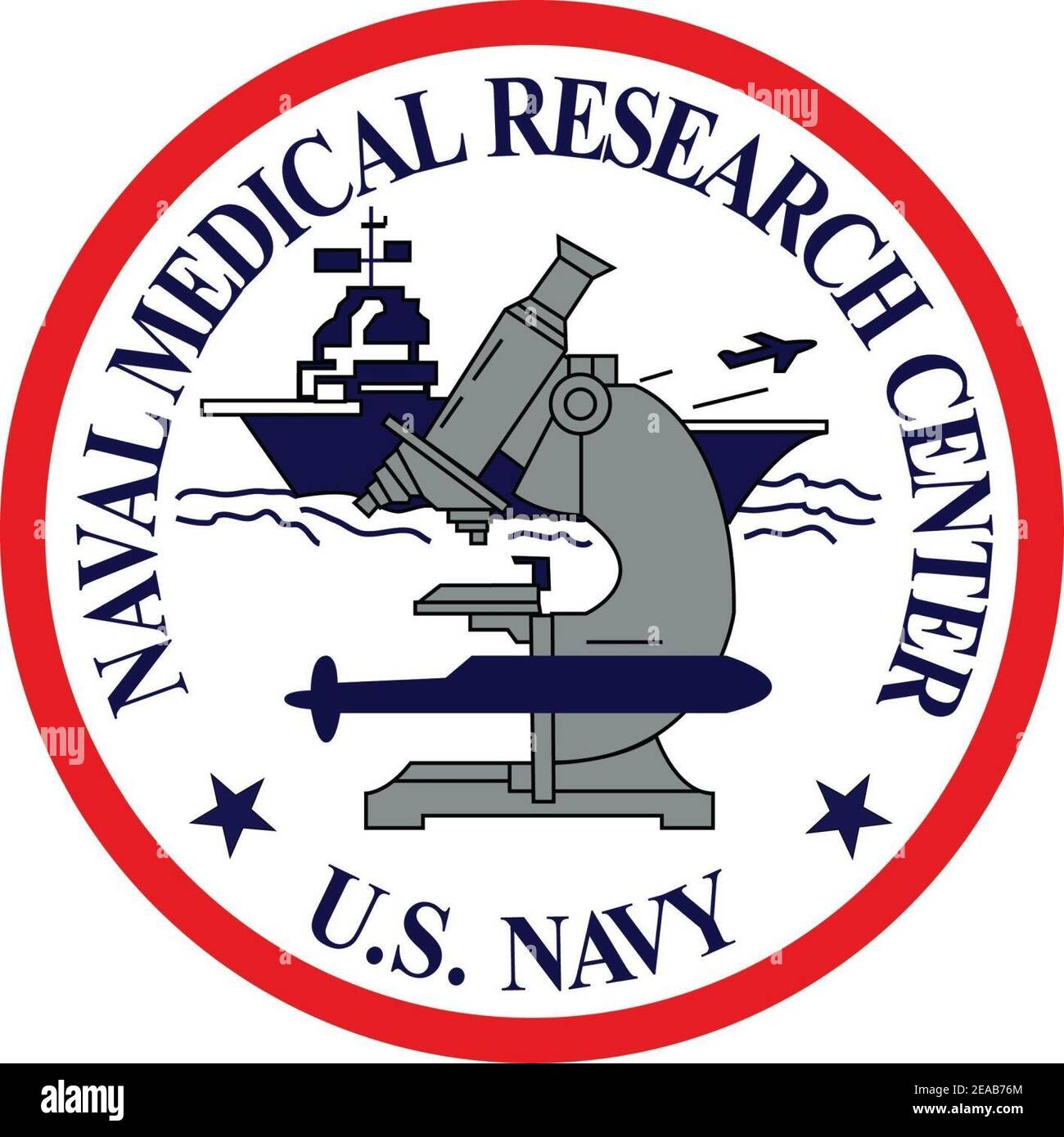 Naval Medical Research Center logo Stock Photo - Alamy