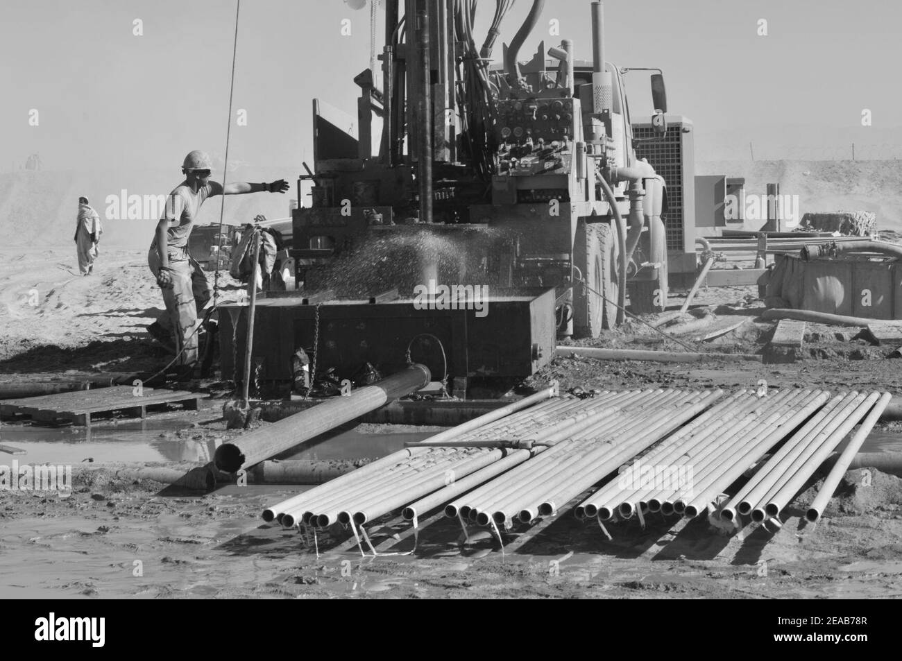 Naval Mobile Construction Battalion 74 in Afghanistan Stock Photo - Alamy