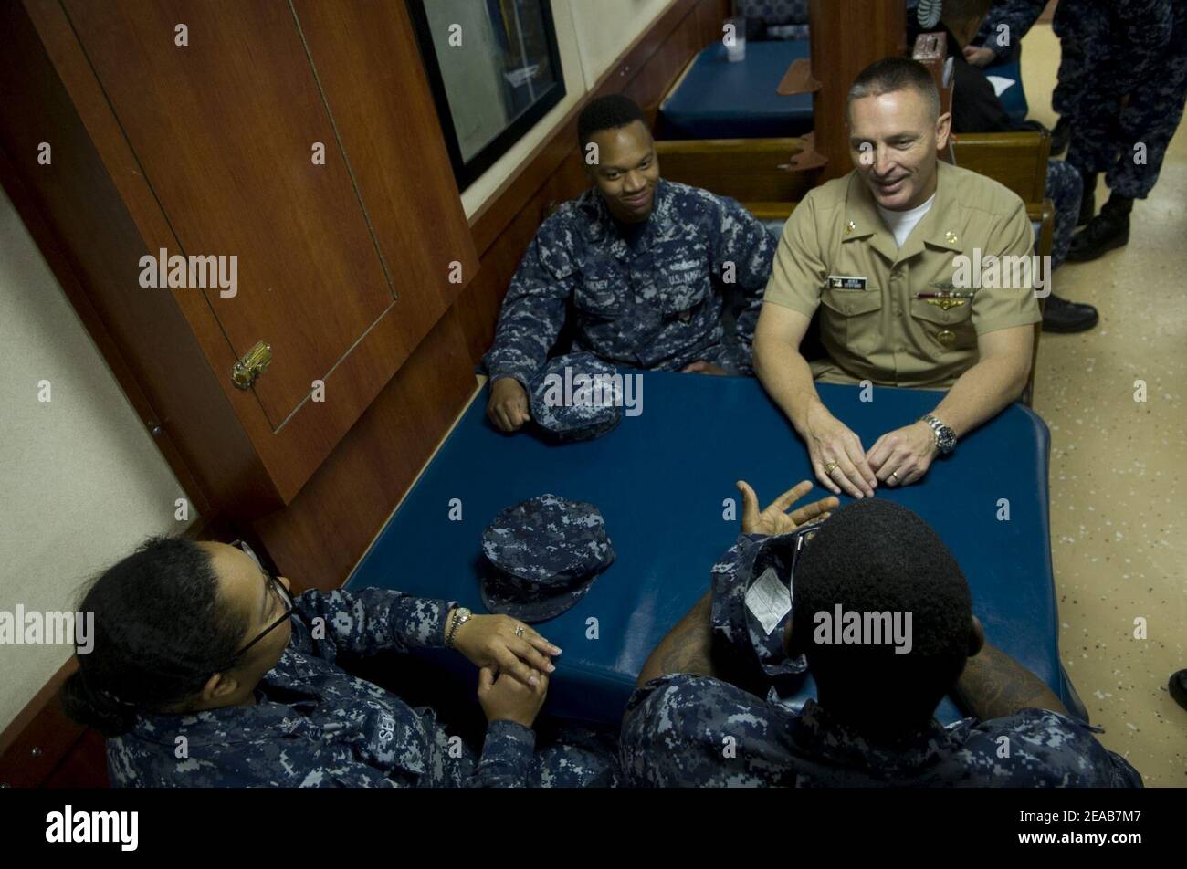 Naval Station Mayport visit 121109 Stock Photo - Alamy