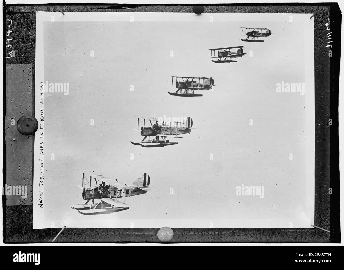 Naval torpedo planes in echelon at Hawaii Stock Photo - Alamy