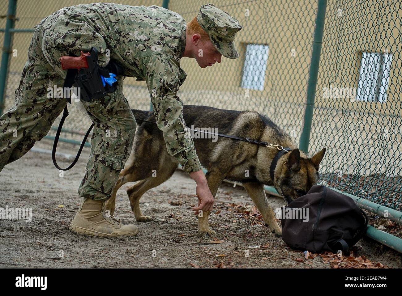 Naval Support Activity integrated training exercise 130501 Stock Photo ...