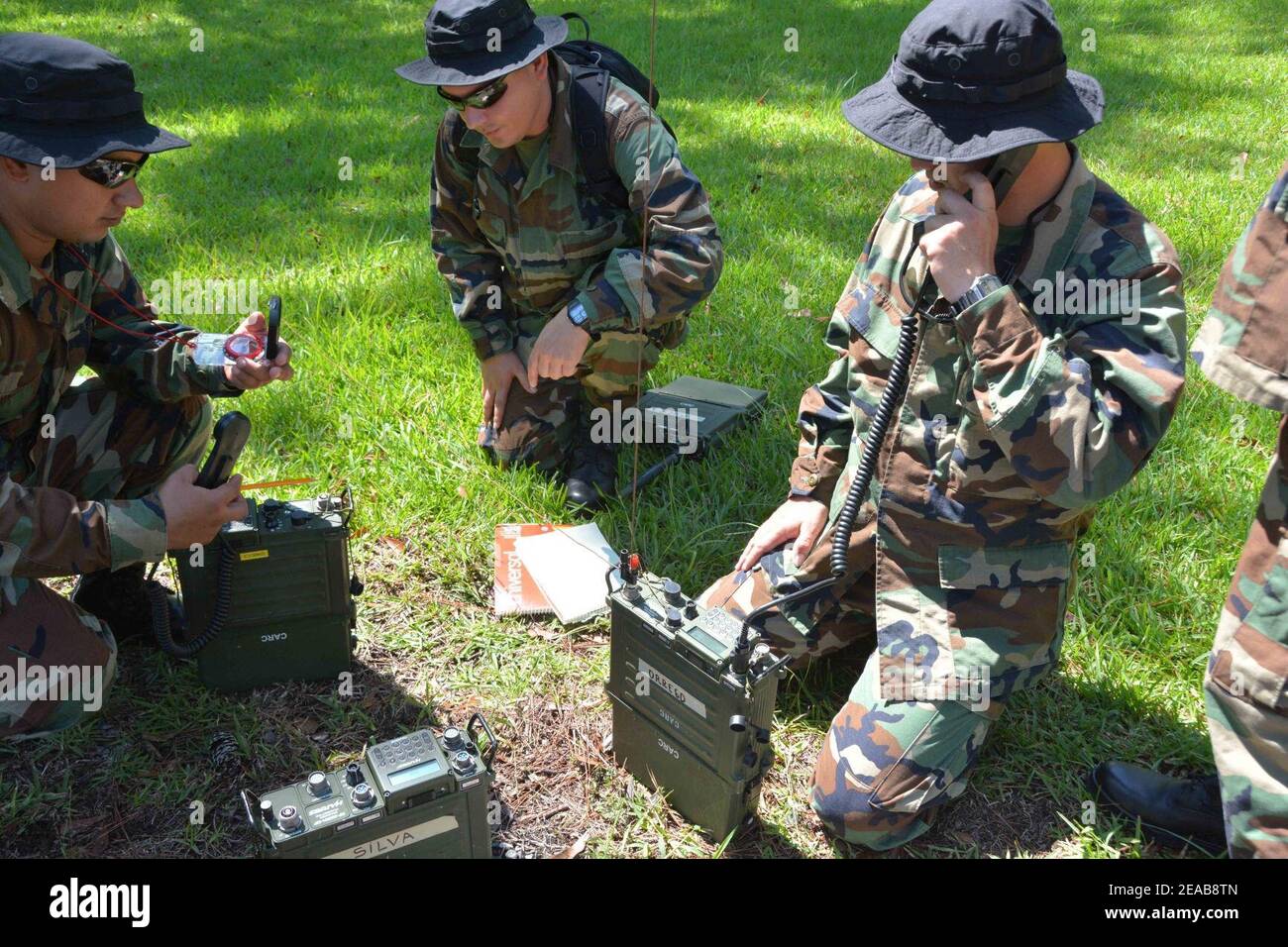 NAVSCIATTS' Students Learn Tactical Communications Techniques 160831 ...