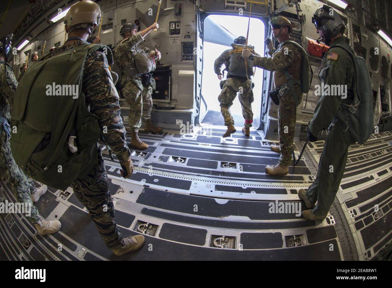 NAVSOG Airborne Ops Training 001 Stock Photo - Alamy