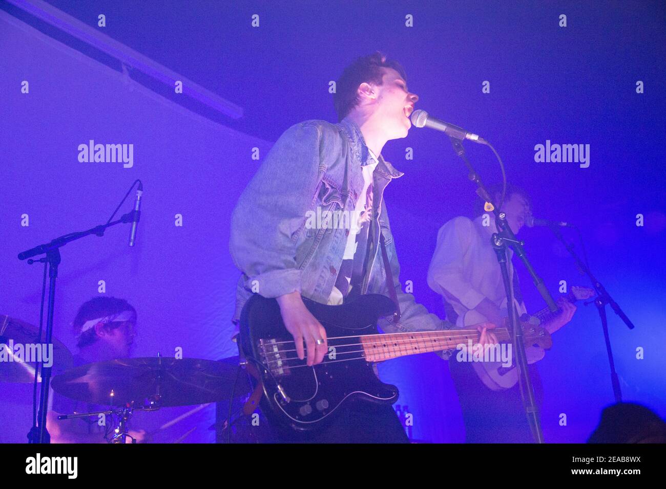 Palma Violets performing live on stage at the Boston Arms, London Stock ...