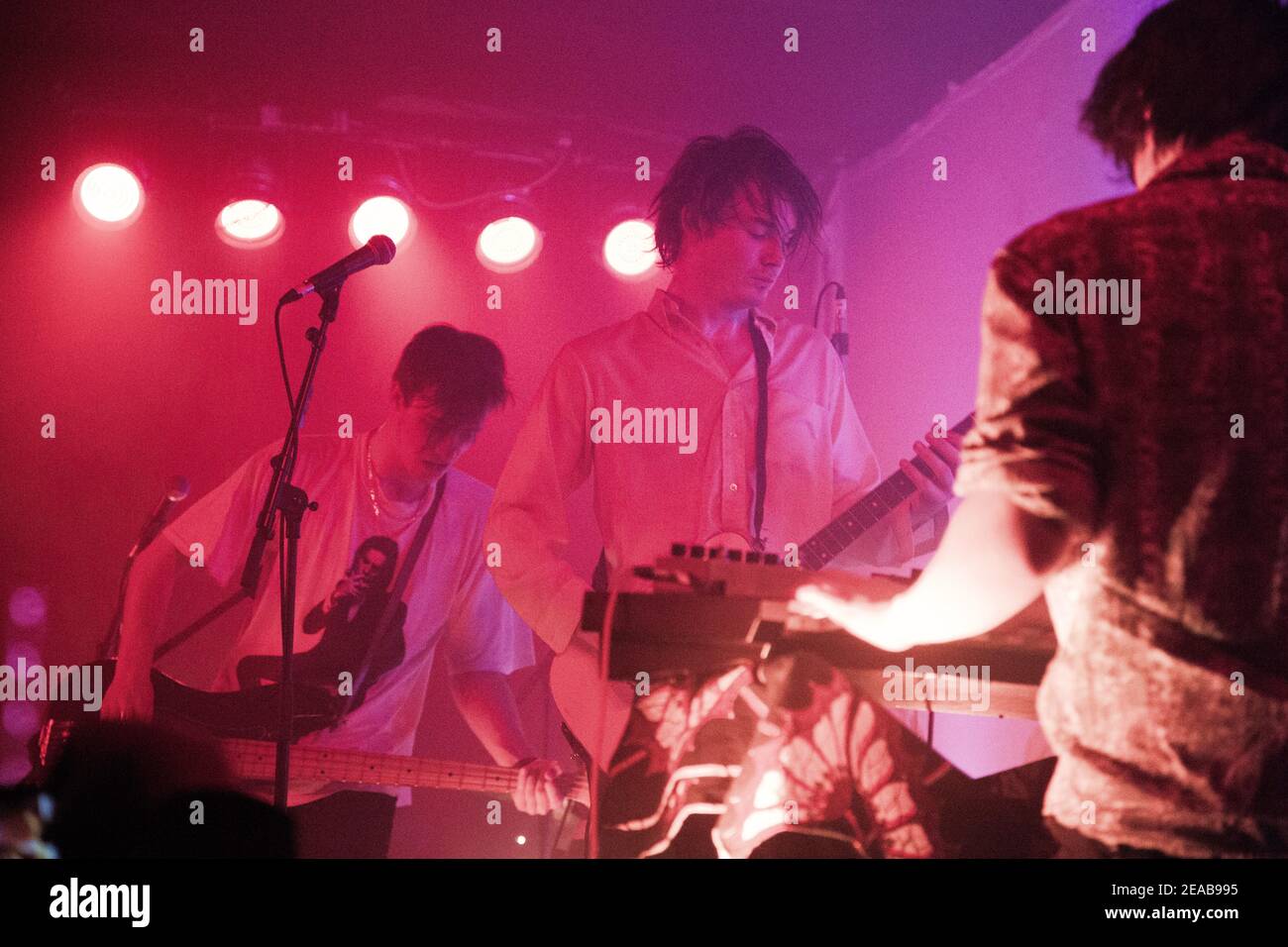 Palma Violets performing live on stage at the Boston Arms, London Stock ...