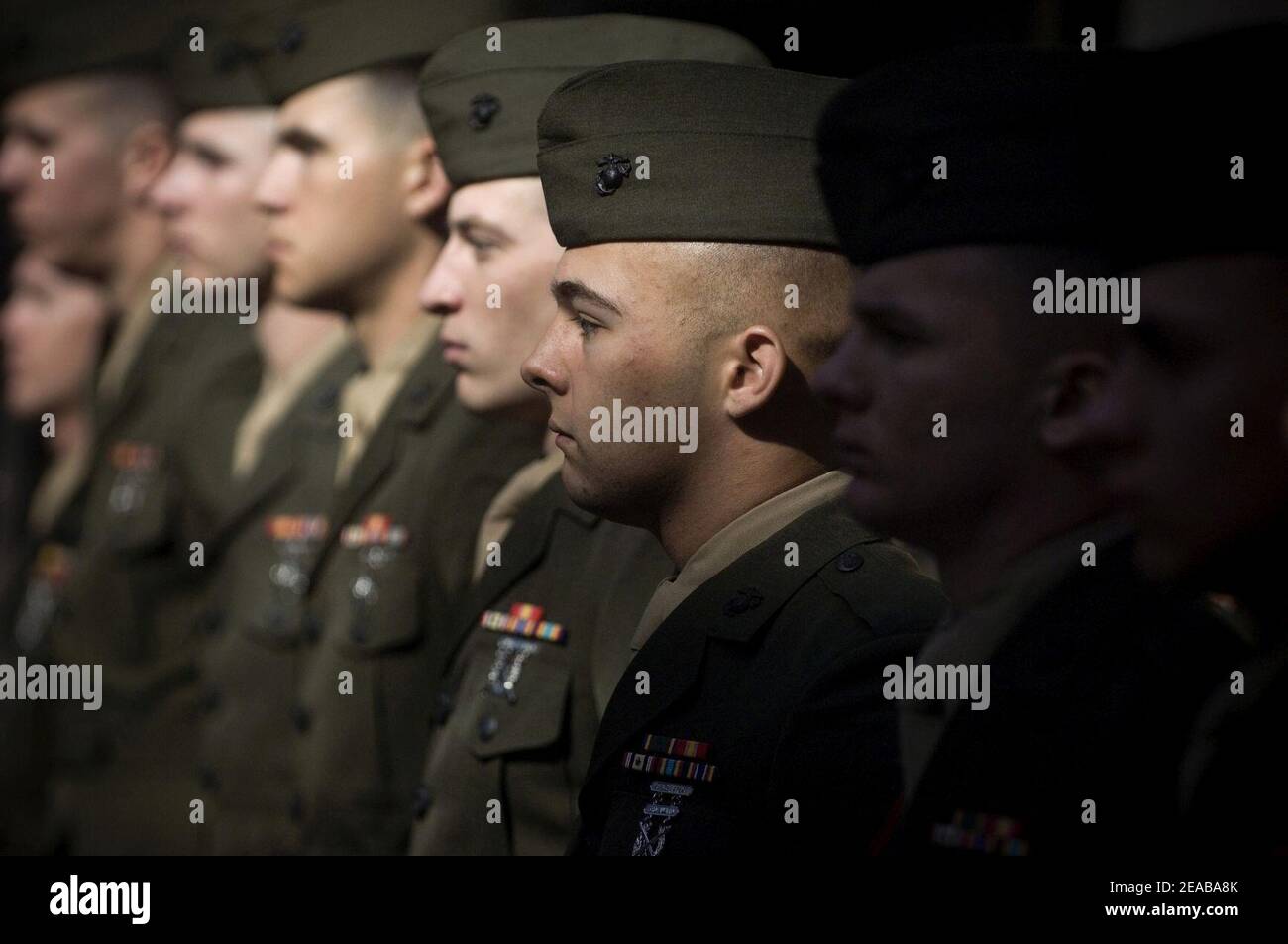 Navy Cross ceremony Stock Photo - Alamy