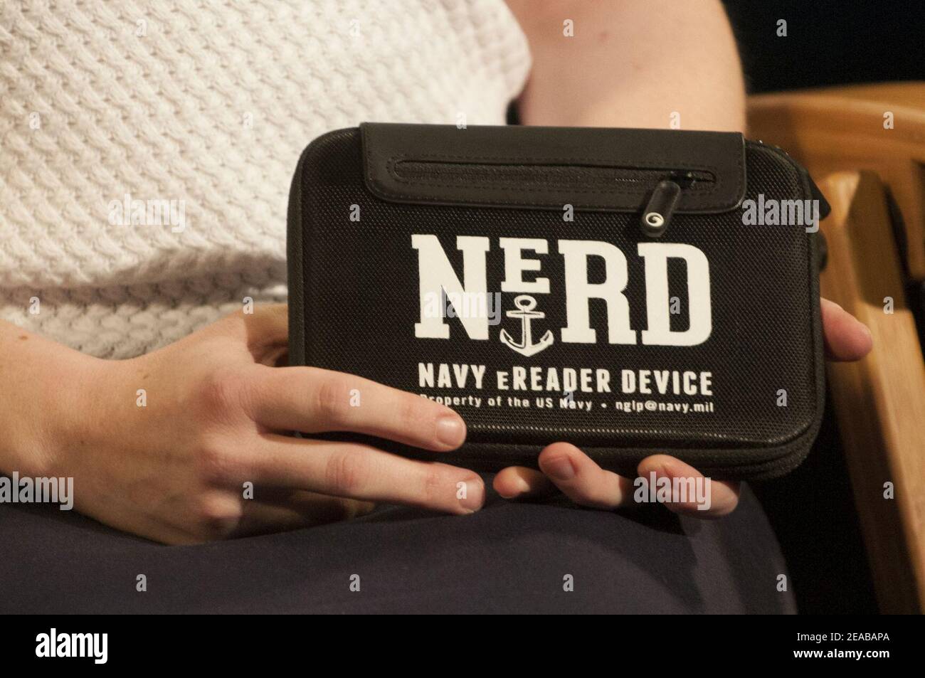 Navy e-Reader device 140512 Stock Photo - Alamy
