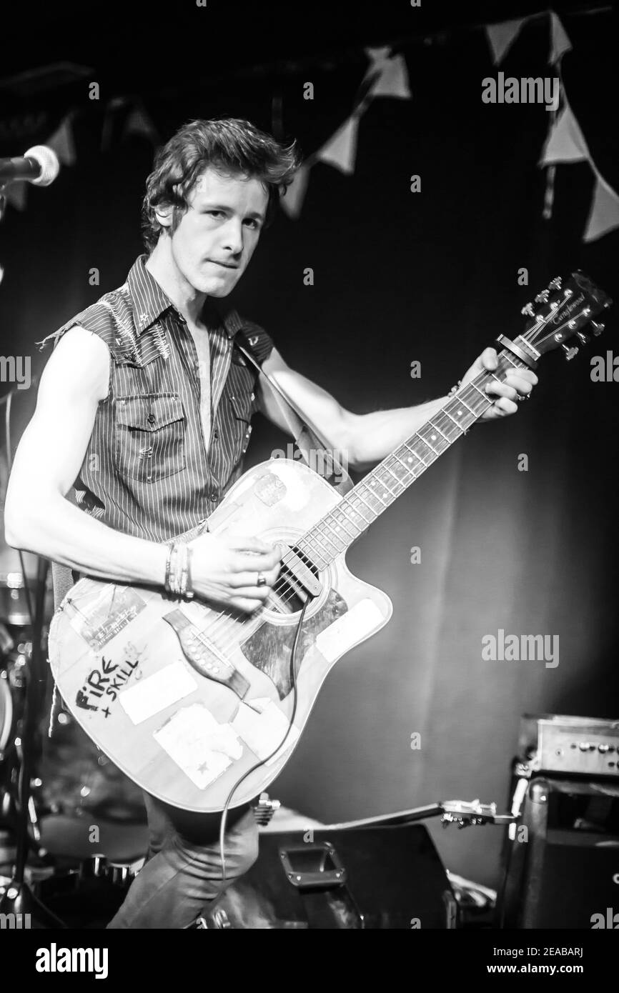 Darling Boy (aka Alex Gold) live on stage at Surya in London Stock ...