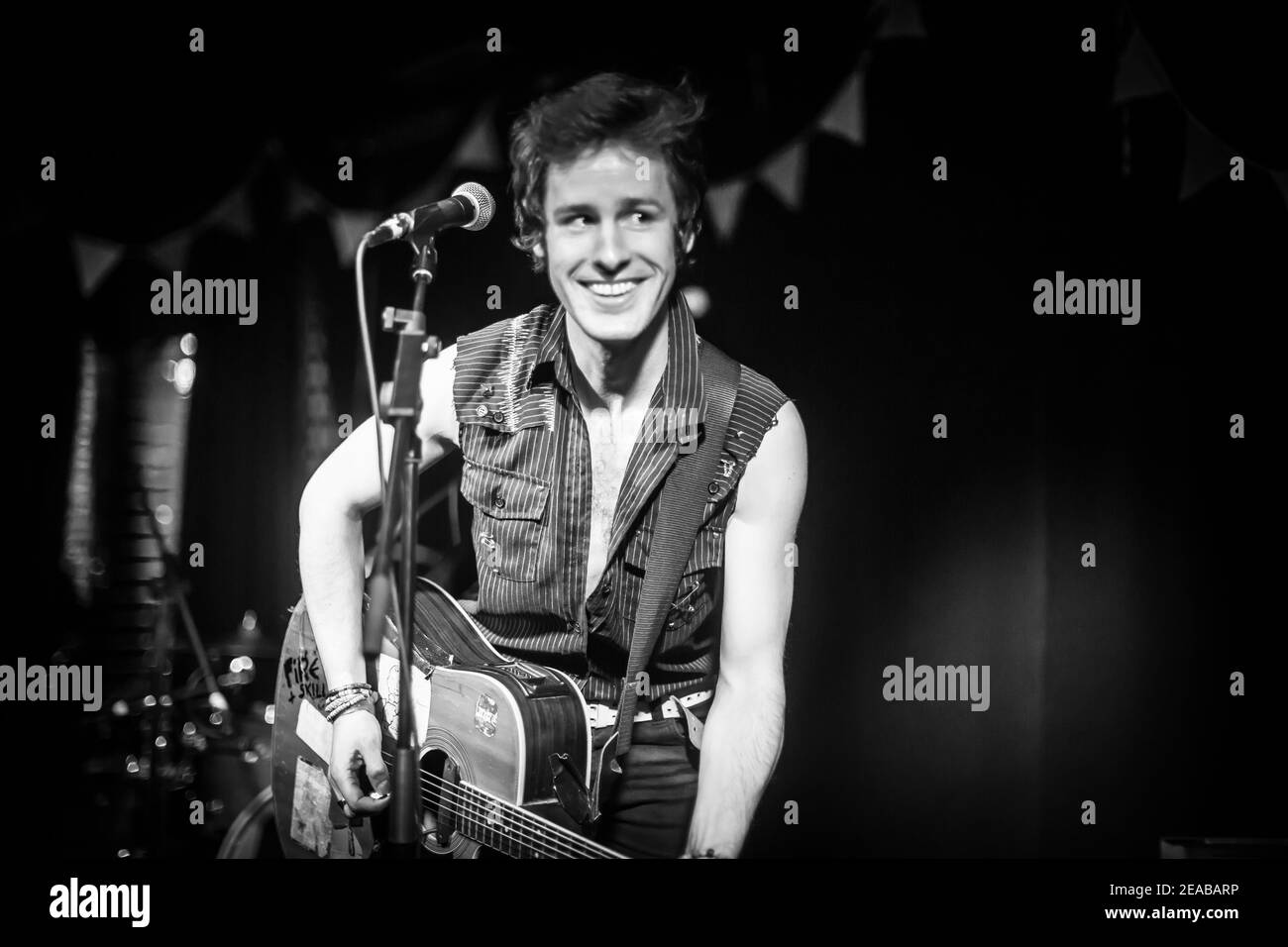 Darling Boy (aka Alex Gold) live on stage at Surya in London Stock ...