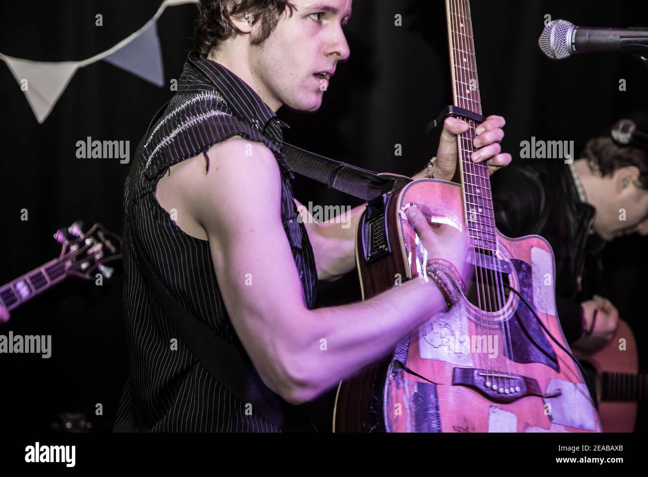 Darling Boy (aka Alex Gold) live on stage at Surya in London Stock ...