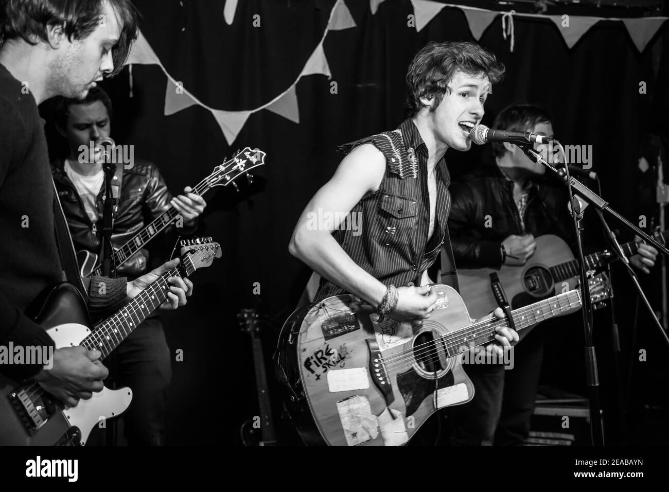 Darling Boy (aka Alex Gold) live on stage at Surya in London Stock ...