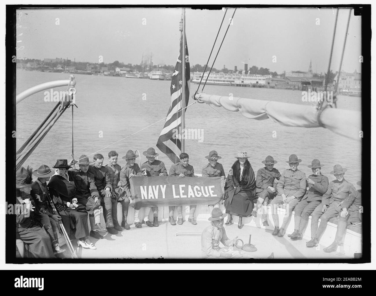 NAVY LEAGUE OF THE U.S. EXCURSION FOR WALTER REED HOSPITAL PATIENTS ...