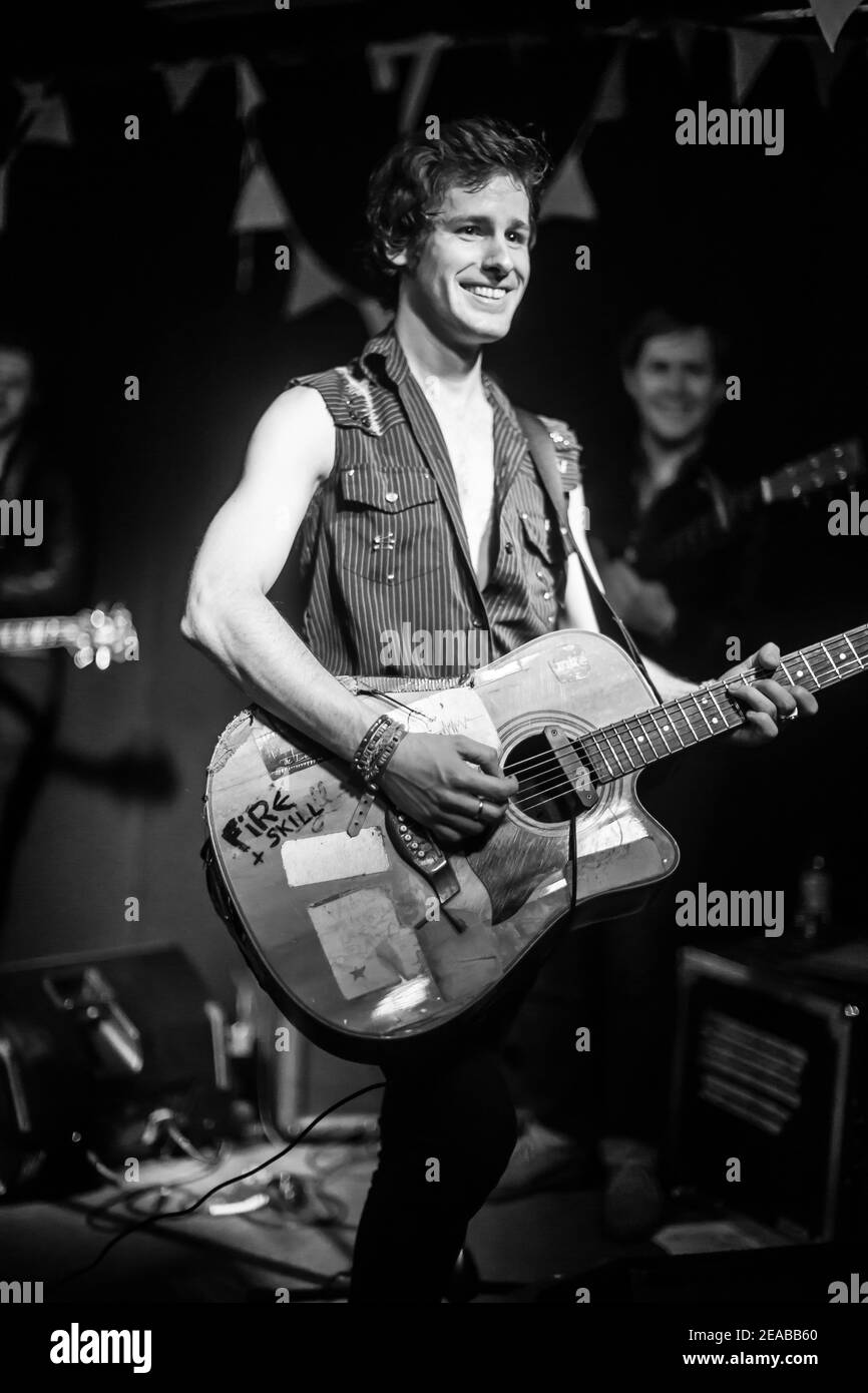 Darling Boy (aka Alex Gold) live on stage at Surya in London Stock ...