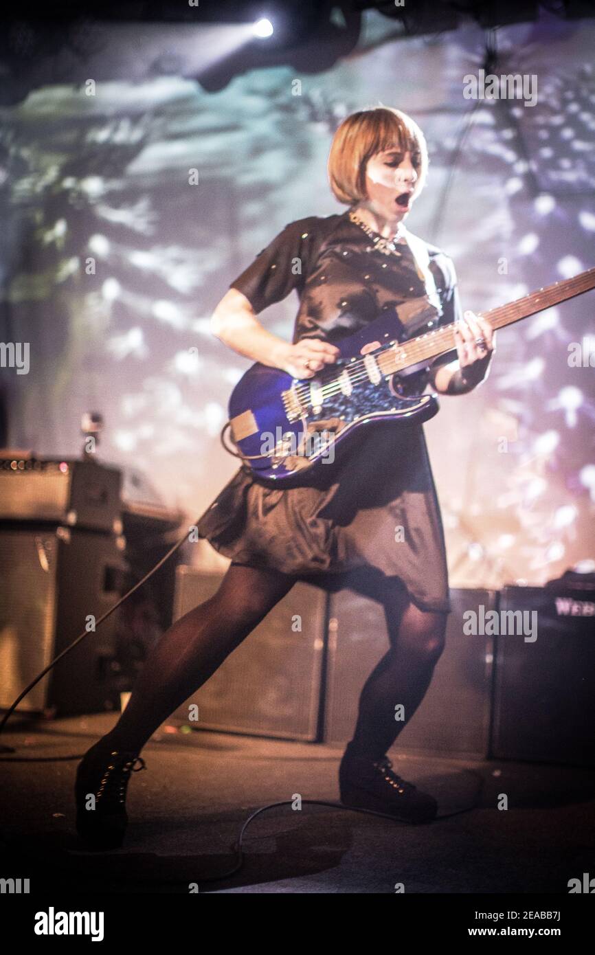 Ritzy Bryan of The Joy Formidable live on stage at the Concorde 2 in ...