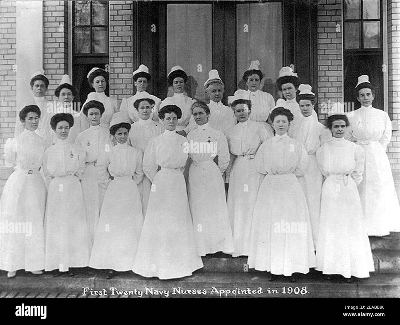 Navy nurse corps 1908 Stock Photo - Alamy