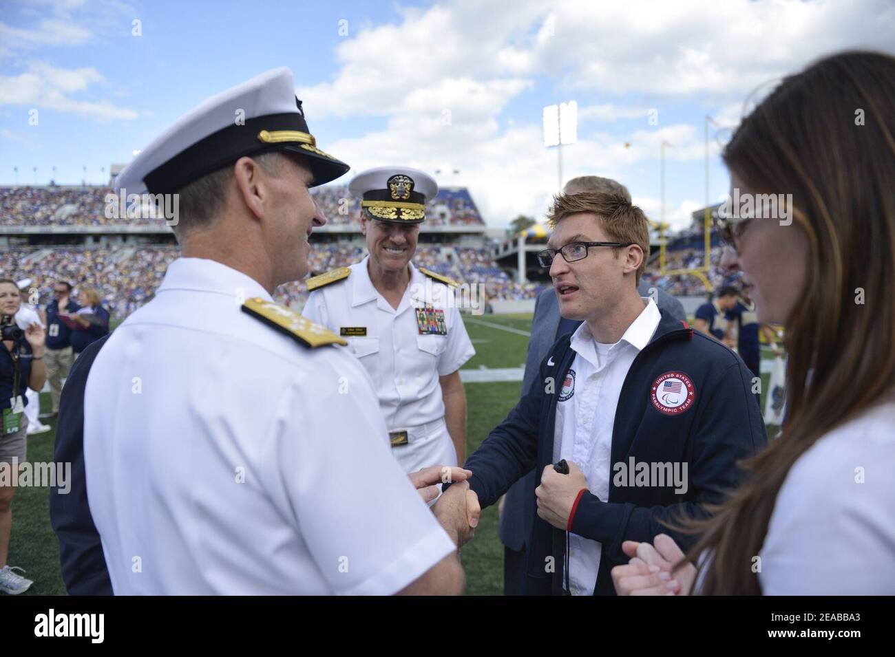 Navy officials hi-res stock photography and images - Alamy