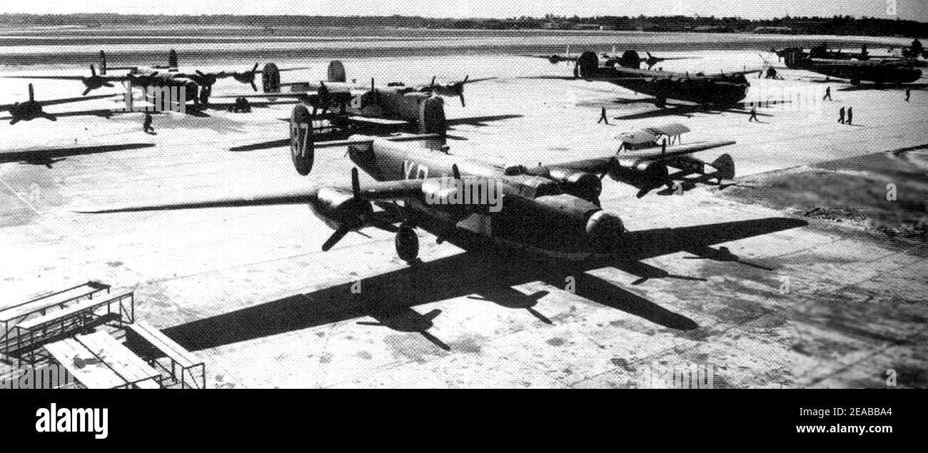 Navy PBY-1 Privateer patrol aircraft - Jacksonville AAF 1943 Stock ...