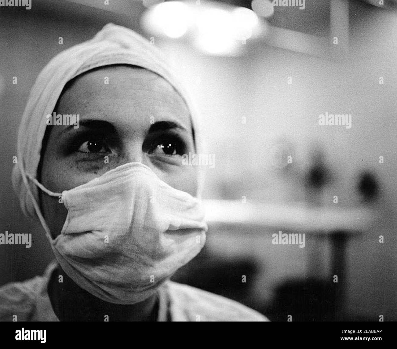 Navy Nurse on Haven off Korea, 1952 Stock Photo - Alamy