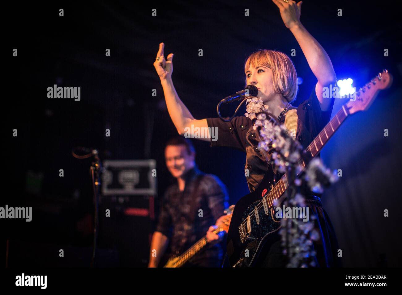 Ritzy Bryan of The Joy Formidable live on stage at the Concorde 2 in ...