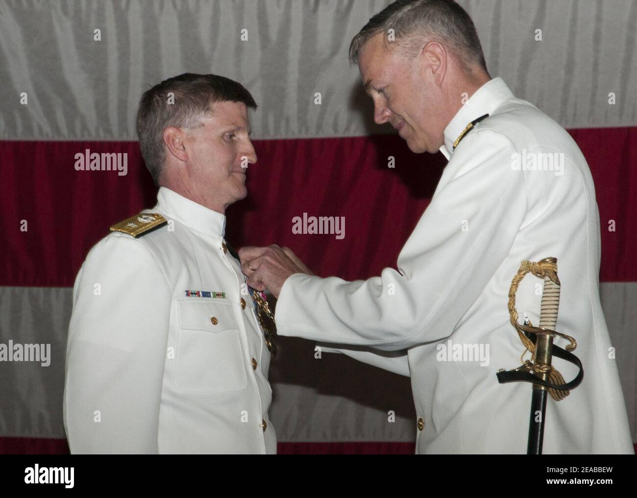 Navy Region Northwest change of command 130614 Stock Photo - Alamy