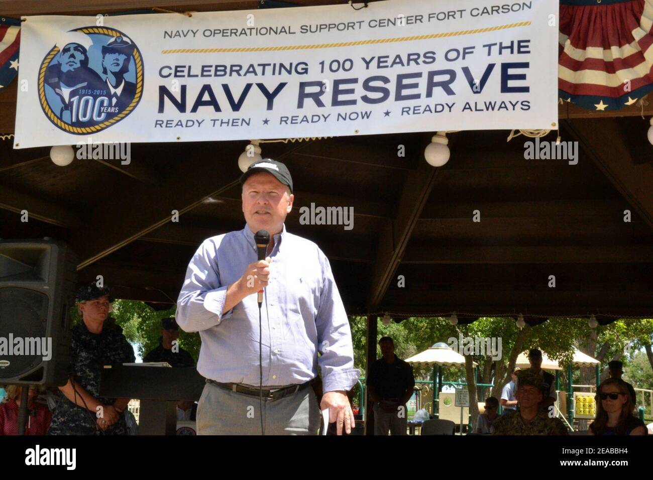 Navy reserve centennial celebration hi-res stock photography and images ...