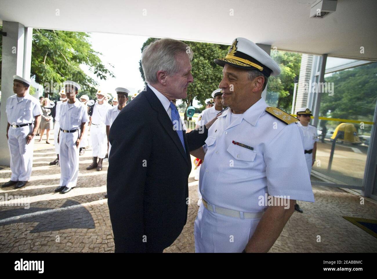 Navy Secretary Mabus Visits Brazil Stock Photo - Alamy