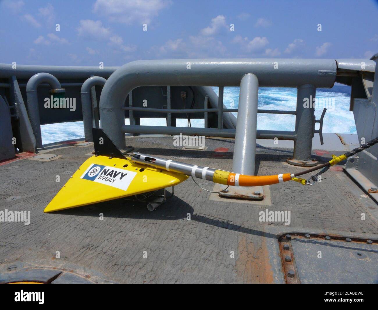 Navy Towed Pinger Locator Stock Photo - Alamy