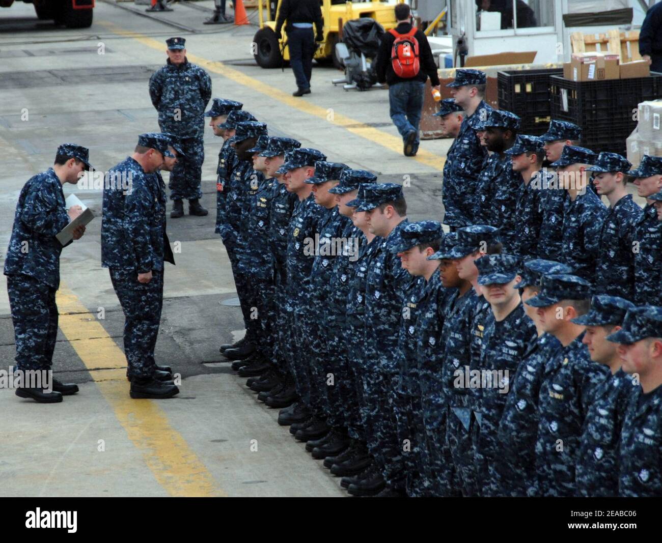 Navy Working Uniform Stock Photo - Alamy