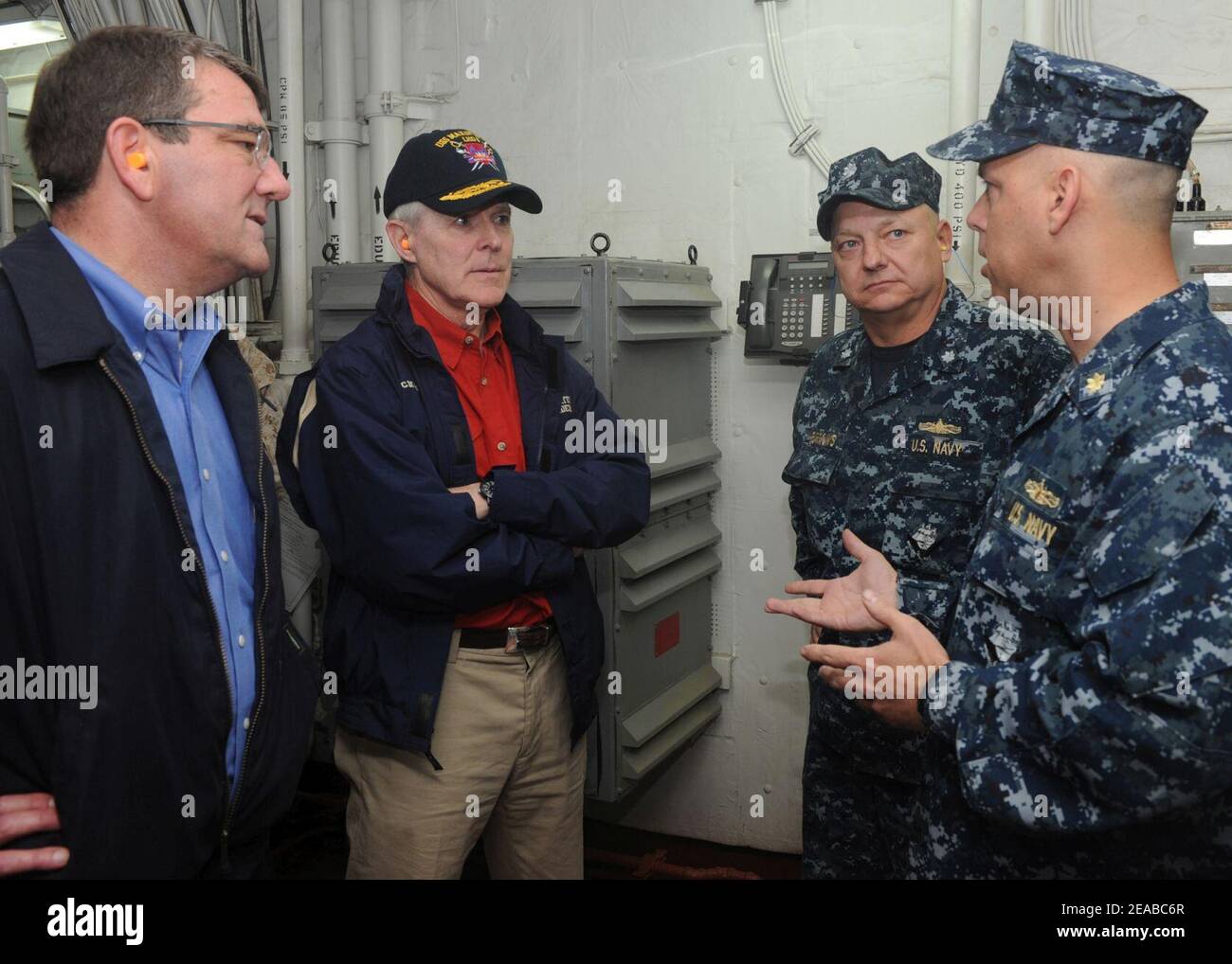 Navy, Marine Corps leadership breakfast 120927 Stock Photo - Alamy