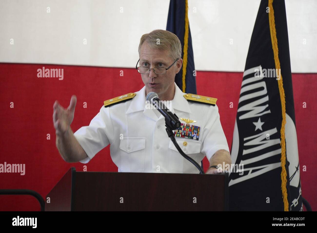 NAWCWD commander speaks during 70th anniversary ceremony at Point Mugu ...