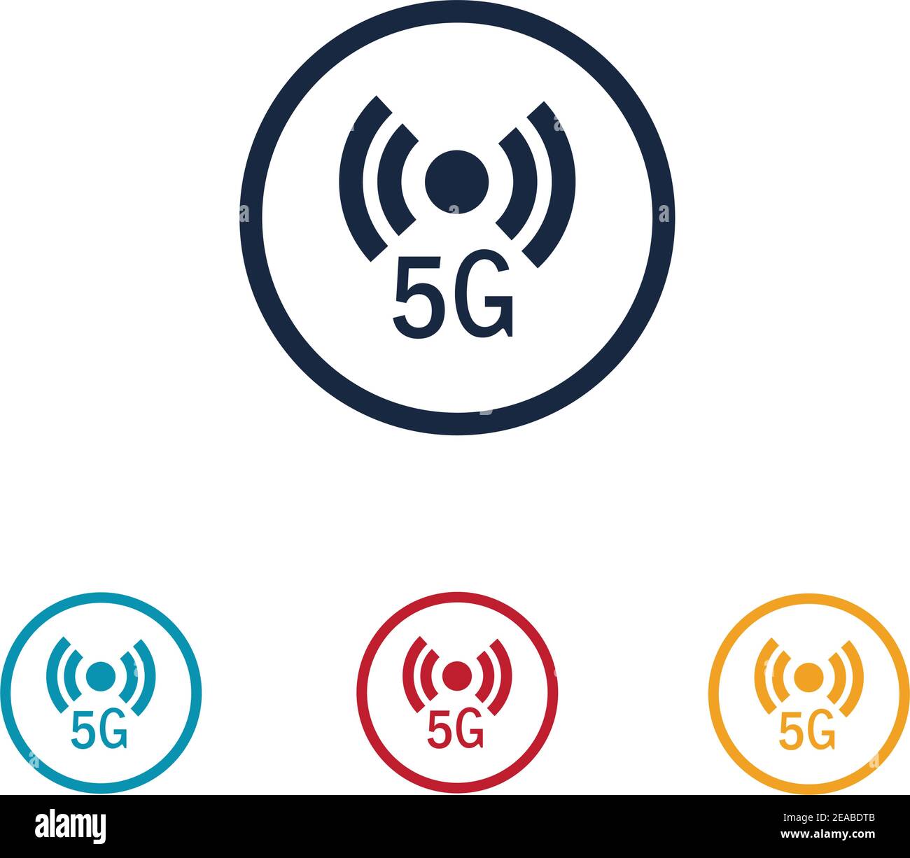 5g logo sign vector templateVector technology icon network sign 5G ...