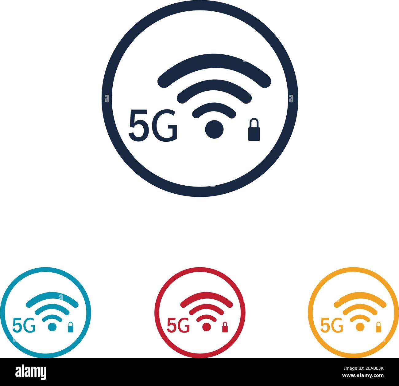 5g logo sign vector templateVector technology icon network sign 5G ...