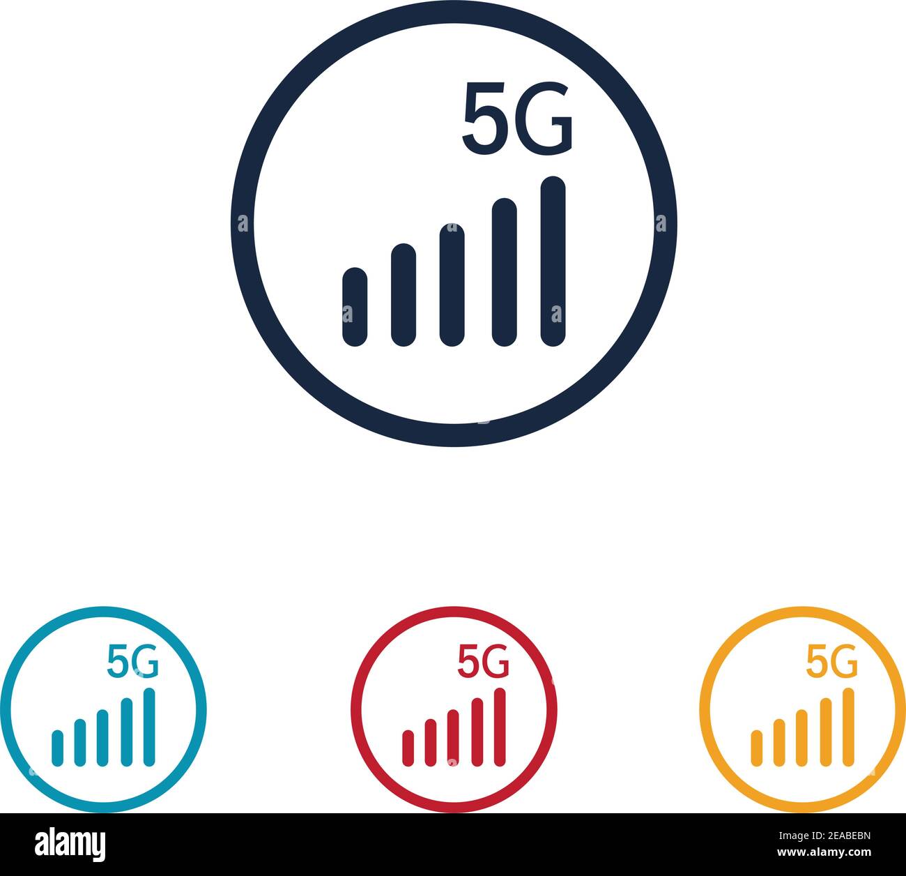 5g logo sign vector templateVector technology icon network sign 5G ...