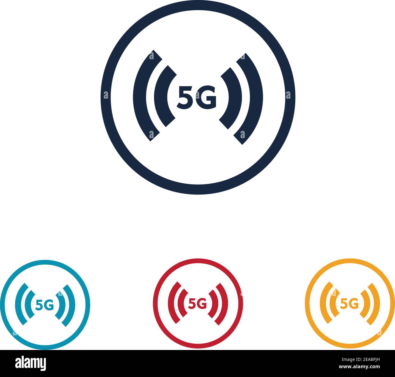 5g logo sign vector templateVector technology icon network sign 5G ...