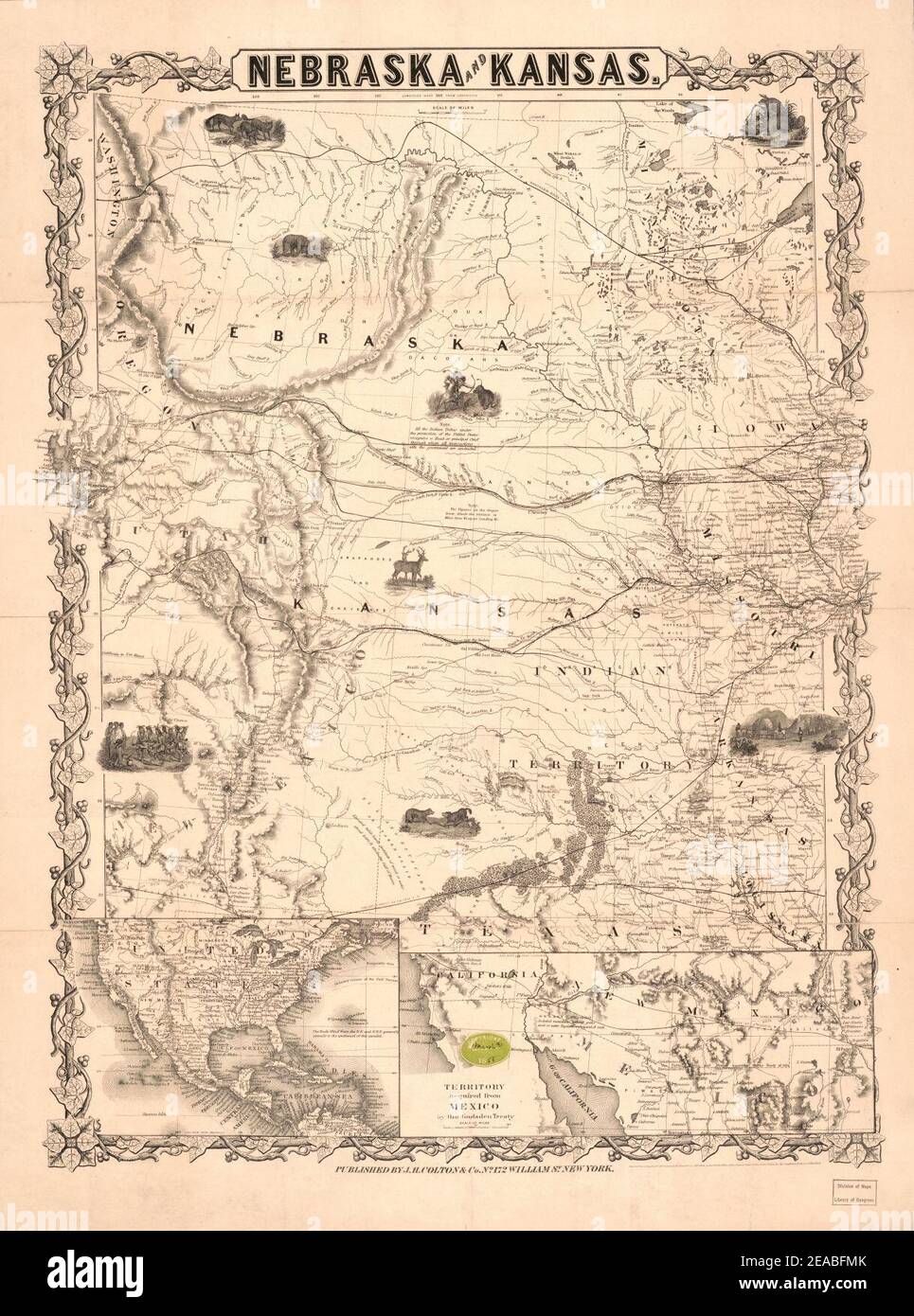 Nebraska and Kansas Stock Photo - Alamy