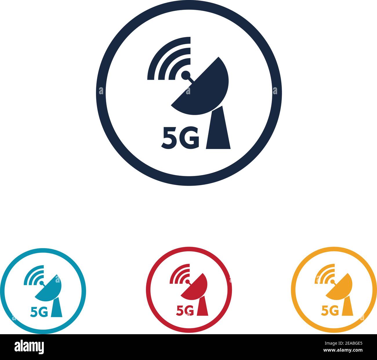 5g logo sign vector templateVector technology icon network sign 5G ...